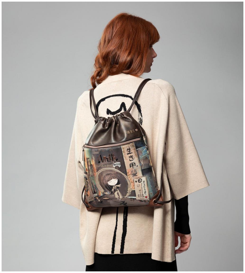 Anekke Beutel - Rucksack Japan Shoen Kunst