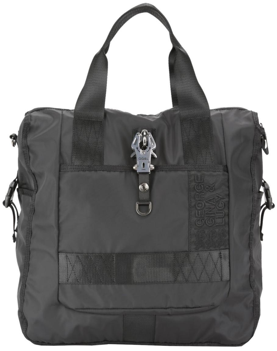 GG&L Black Widow George Gina & Lucy Bigster Schwarz Beuteltasche