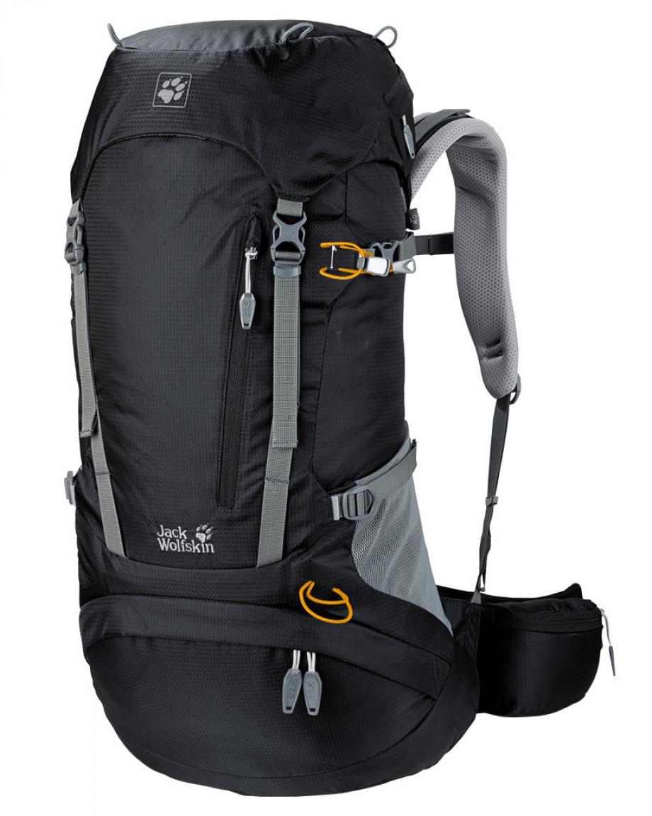 Jack Wolfskin Rucksack ACS Hike 38 Pack Black Schwarz - Bags & more