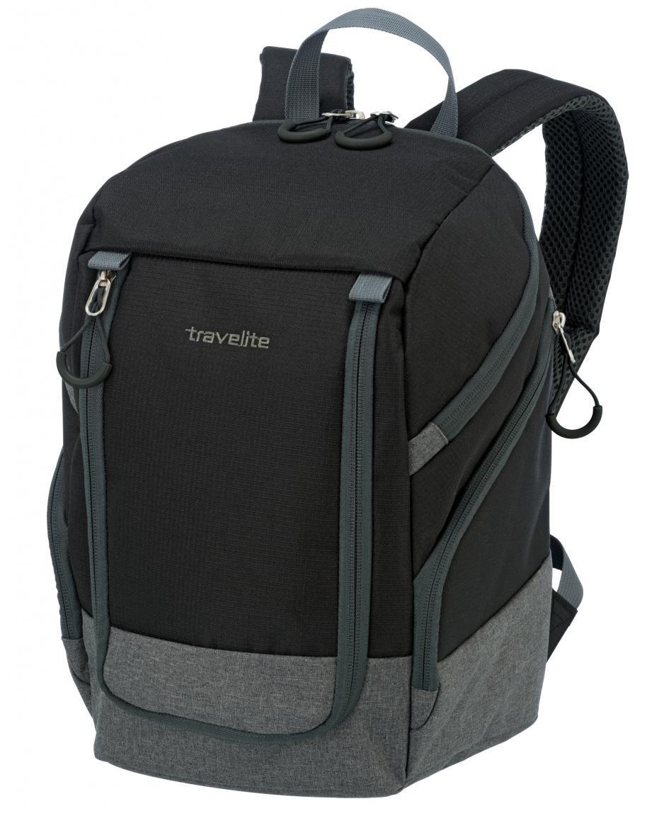 Travelite Rucksack Bordgepäck cabin size schwarz/grau - Bags & more