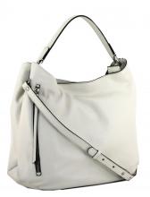 Gianni Chiarini Überschlag Ledertasche Alba Ciouo Marble marmorweiß