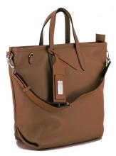 Gianni Chiarini Überschlag Ledertasche Alba Ciouo Marble marmorweiß