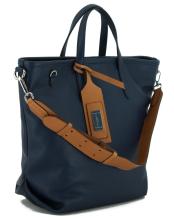 Gianni Chiarini Überschlag Ledertasche Alba Ciouo Marble marmorweiß