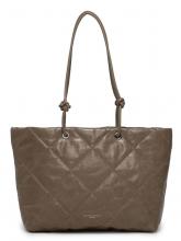 Gianni Chiarini Überschlag Ledertasche Alba Ciouo Marble marmorweiß