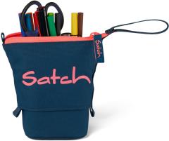 Satch Federmappe Fire Up recycle rot Blockstreifen