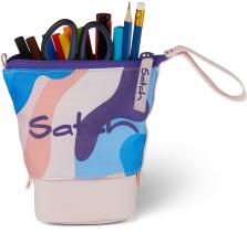 Satch Federmappe Fire Up recycle rot Blockstreifen